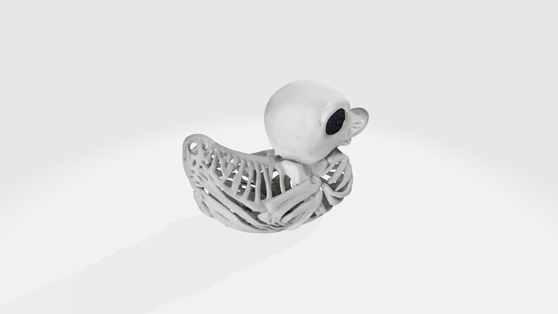 Skeleton Duck Toy STL and OBJ File for 3d Printer and Animation - Etsy