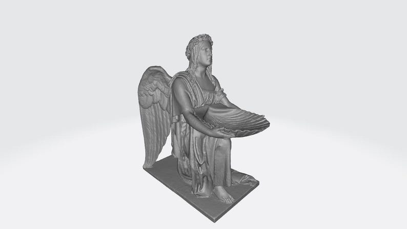 Angel Miniature 3d Model Stl File for 3d Printer, Digital Download - Etsy