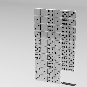 Domino Set, Board Game, Printable Domino Set, Printable Dominoes ...