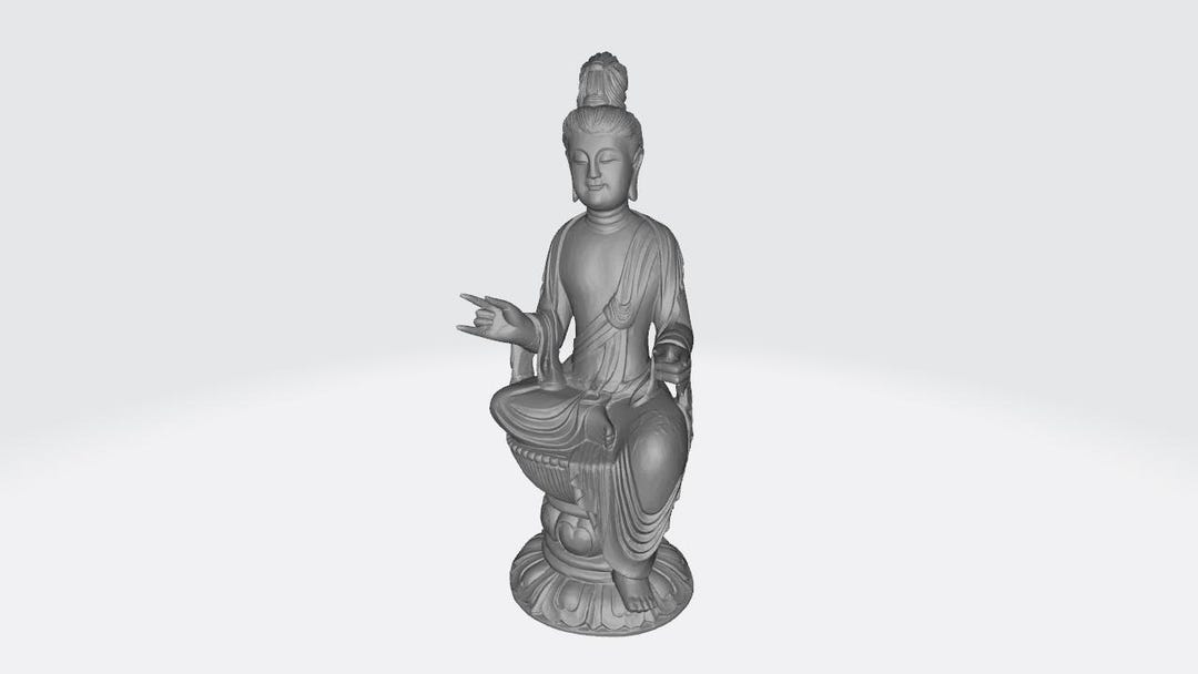 Meditating Buddha - STL File for 3D Printinter (digital Download) - Etsy