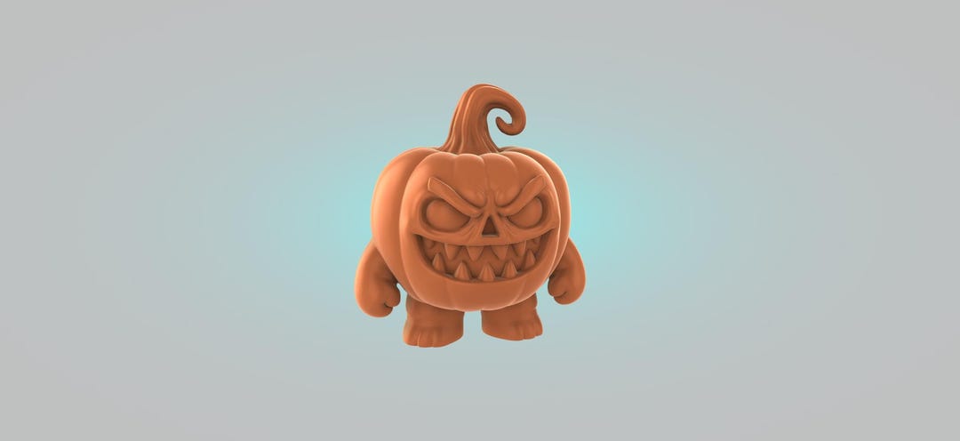 Pumpkin Miniature - STL File for 3D Printer (digital Download) - Etsy