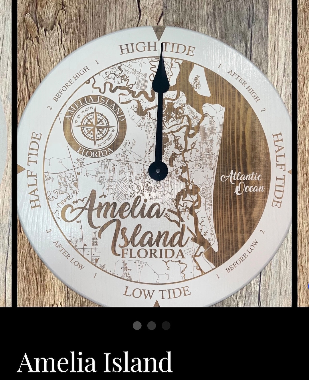 Florida Lowcountry Tide Clocks for Cities/towns A-M FREE Shipping! - Etsy