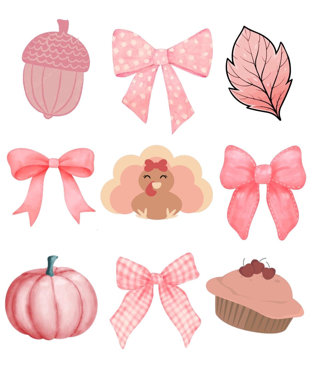 Pink Thanksgiving PNG, Pink Autumn Png, Pumpkin Png, Pink Pumpkin Svg ...