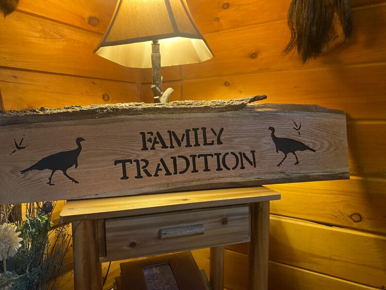Handmade Carved Turkey Hunter Wood Sign - Etsy