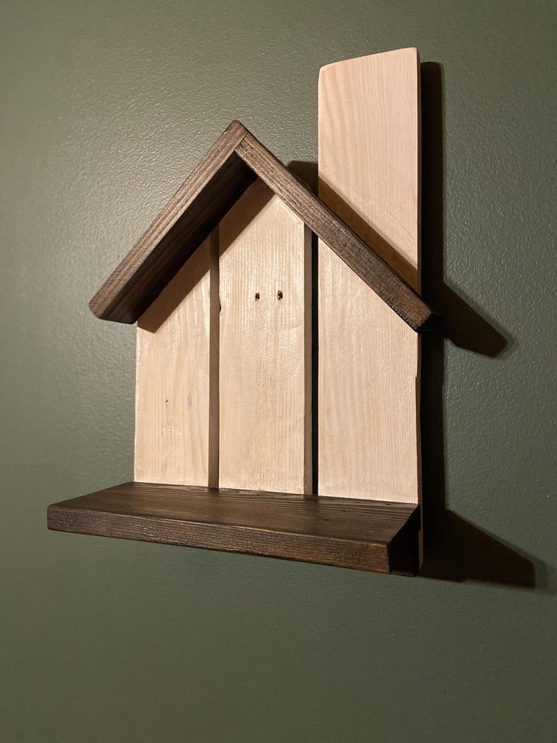 Rustic Farmhouse Wall Shelf Decor Wall Art. Gift for Her, Gift for Him ...