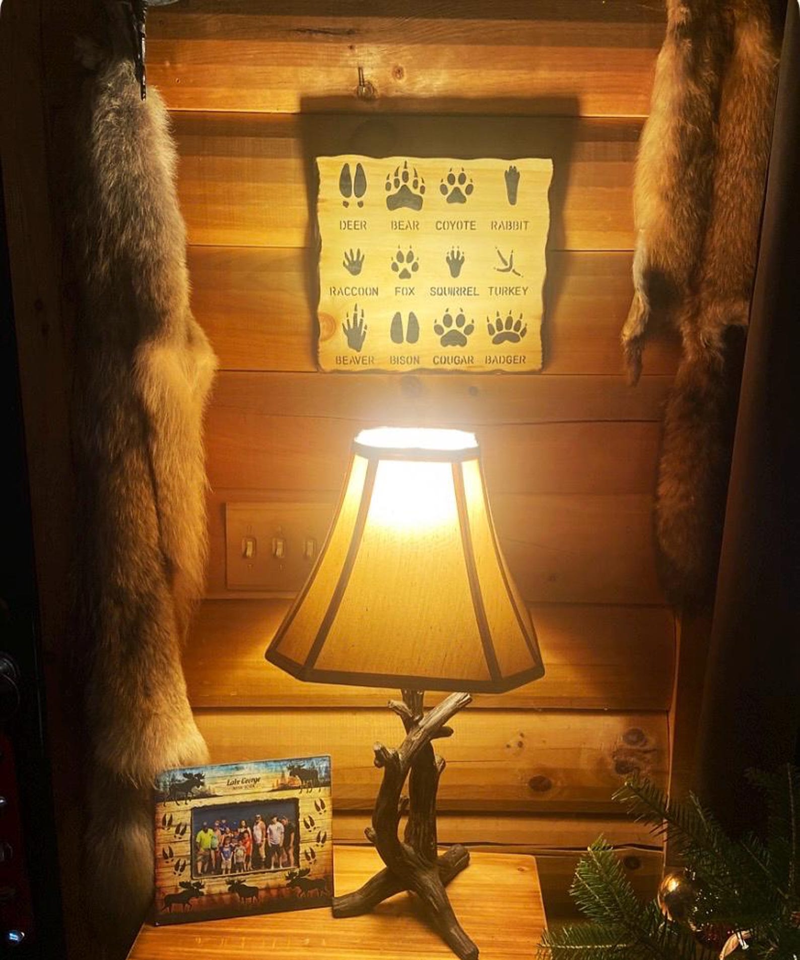 Wild Animal Footprints Wall Decor Sign. - Etsy