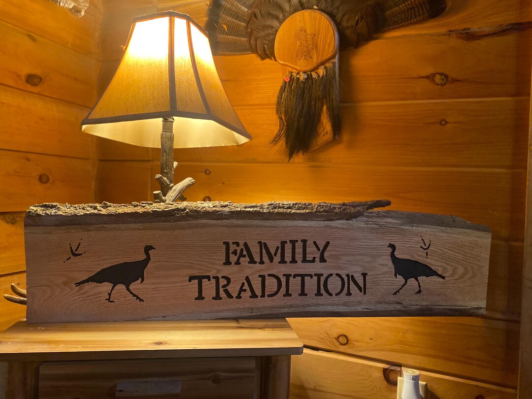 Handmade Carved Turkey Hunter Wood Sign - Etsy