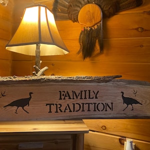 Handmade Carved Turkey Hunter Wood Sign - Etsy
