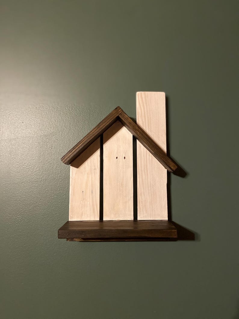 Rustic Farmhouse Wall Shelf Decor Wall Art. Gift for Her, Gift for Him ...