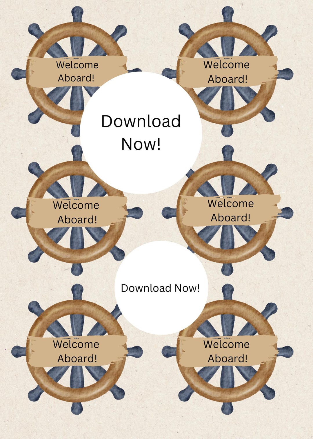 Welcome Aboard Cards - Etsy