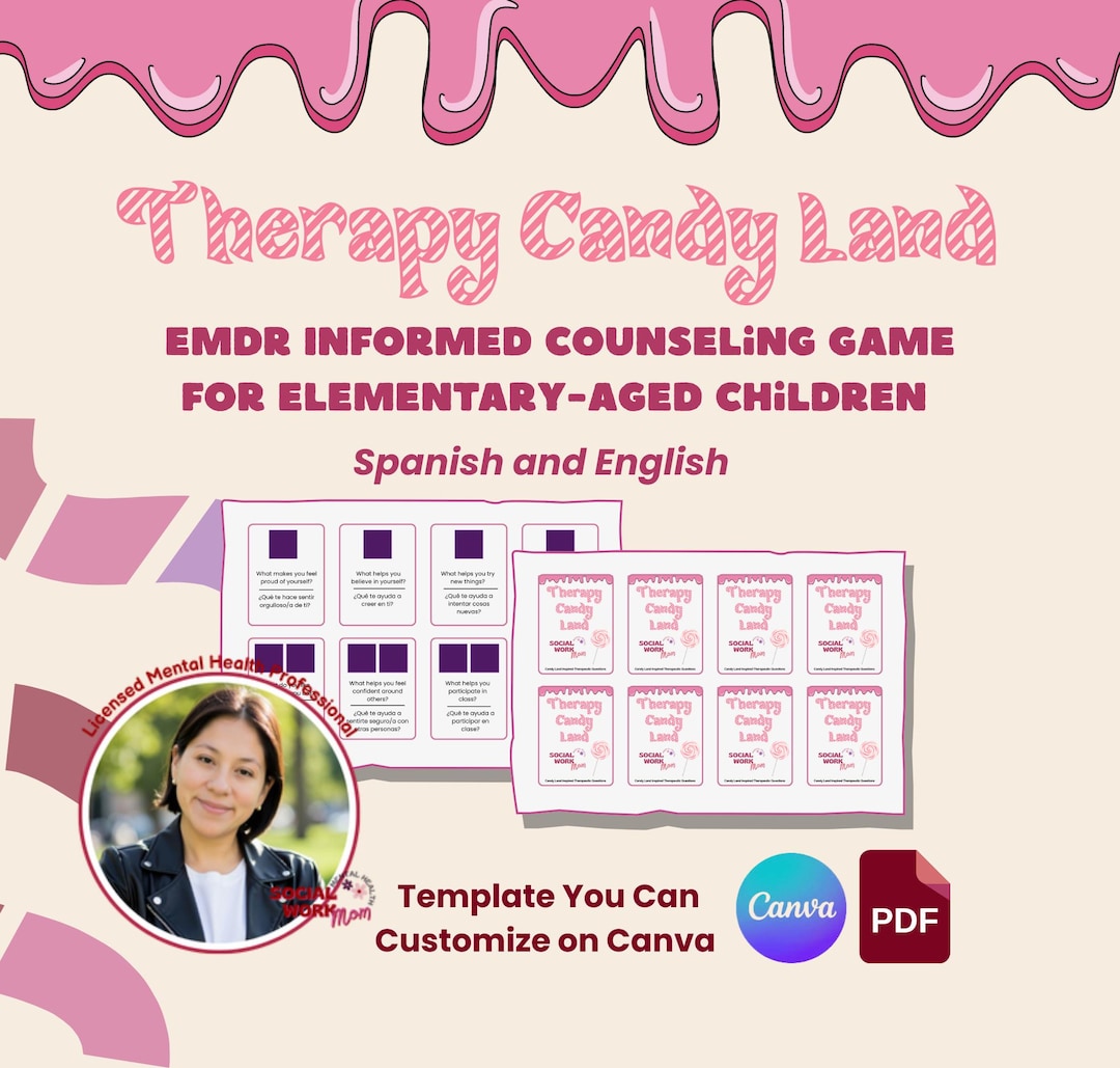 EMDR Informed Candy Land Counseling Game for Elementary-aged Children ...