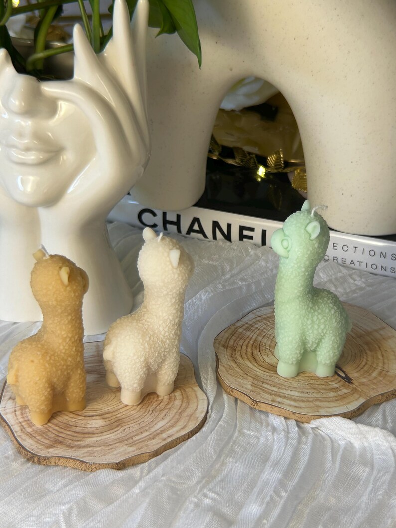 Set of Three Llamas- Natural, Eco-friendly and Long Lasting - Etsy