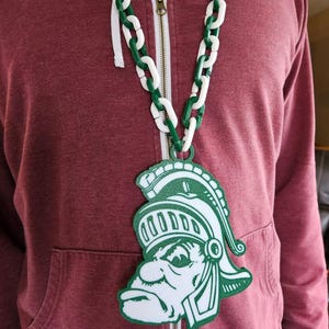 Custom 3D Printed Big Fan Drip Chain, Oversized Sports Chain Necklace ...