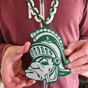 Custom 3D Printed Big Fan Drip Chain, Oversized Sports Chain Necklace ...