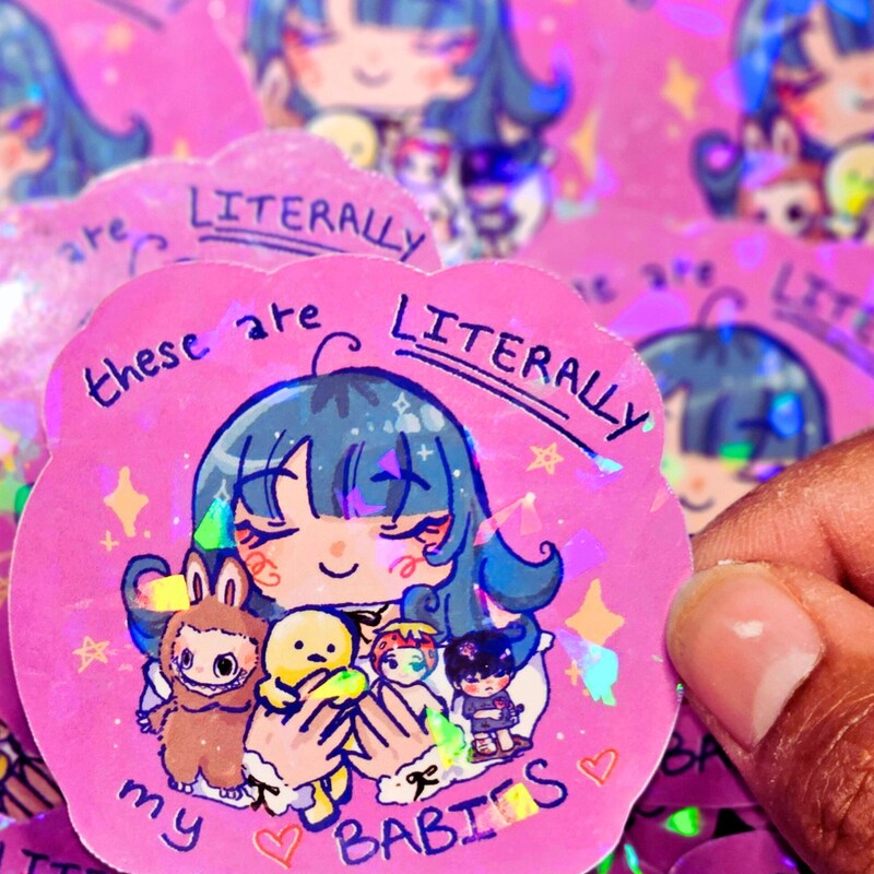 Hirono Keychain - Etsy