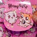 Hampters Star Sparkly Holographic Vinyl Sticker | Chiikawa Hamtaro ...