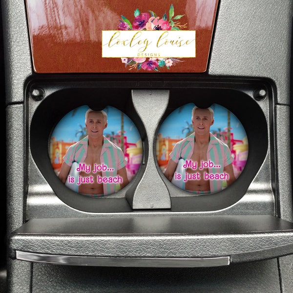 My Job is Just Beach Sticker - Etsy