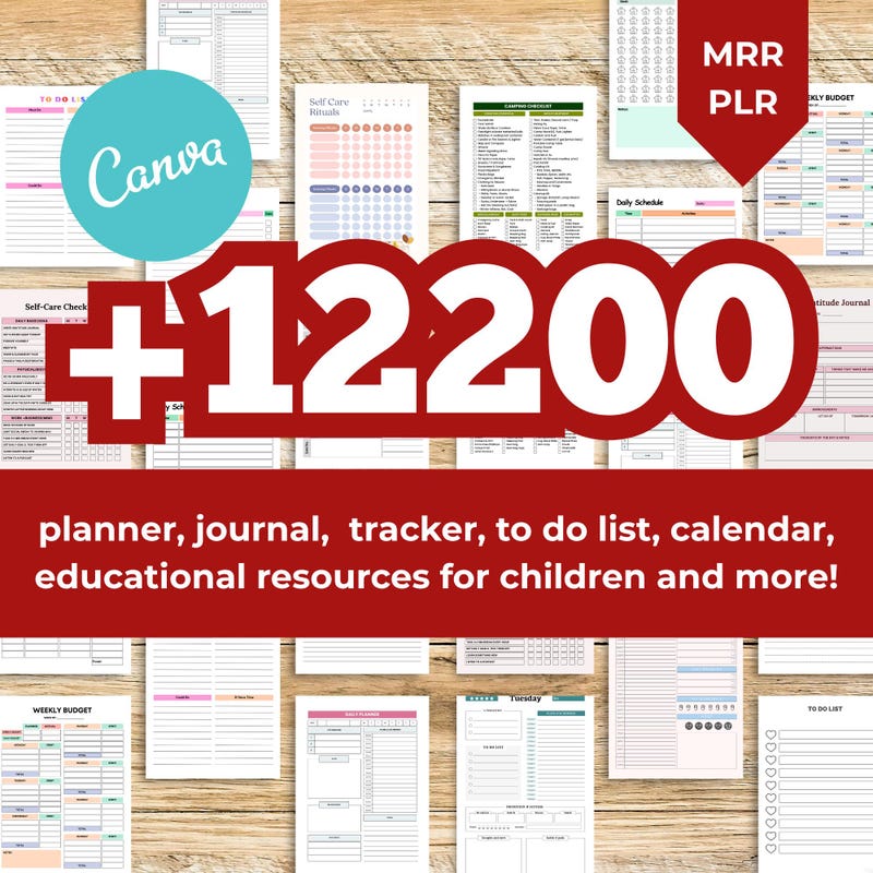 Kids Digital Planner Plr - Etsy