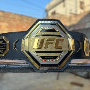 UFC Fighting Legacy Replica Title Belt, Brass Plates, 2mm Plates ...