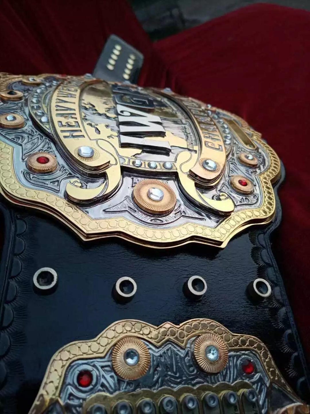 IWGP V4 Heavy Weight Championship Belt 3 Layer Zinc Plated 4mm - Etsy