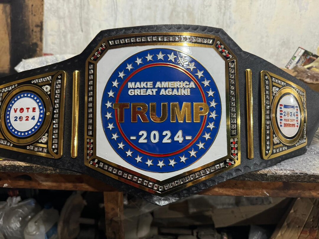 Donald Trump USA Presidential Election 2024 Championship Belt Brass 2mm ...