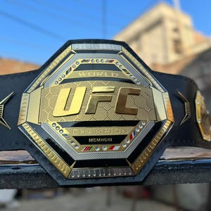 UFC Fighting Legacy Replica Title Belt, Brass Plates, 2mm Plates ...