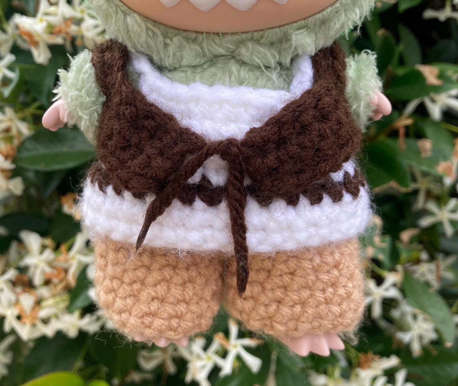Crochet Labubu Shrek Outfit With Headband - Etsy