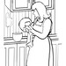 5 Colouring Pages Housekeeping Chores Family Childcare Retro Homemaker ...