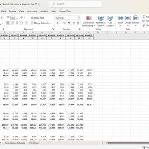 Rental Property - Real Estate Investment Calculator - Microsoft Excel ...