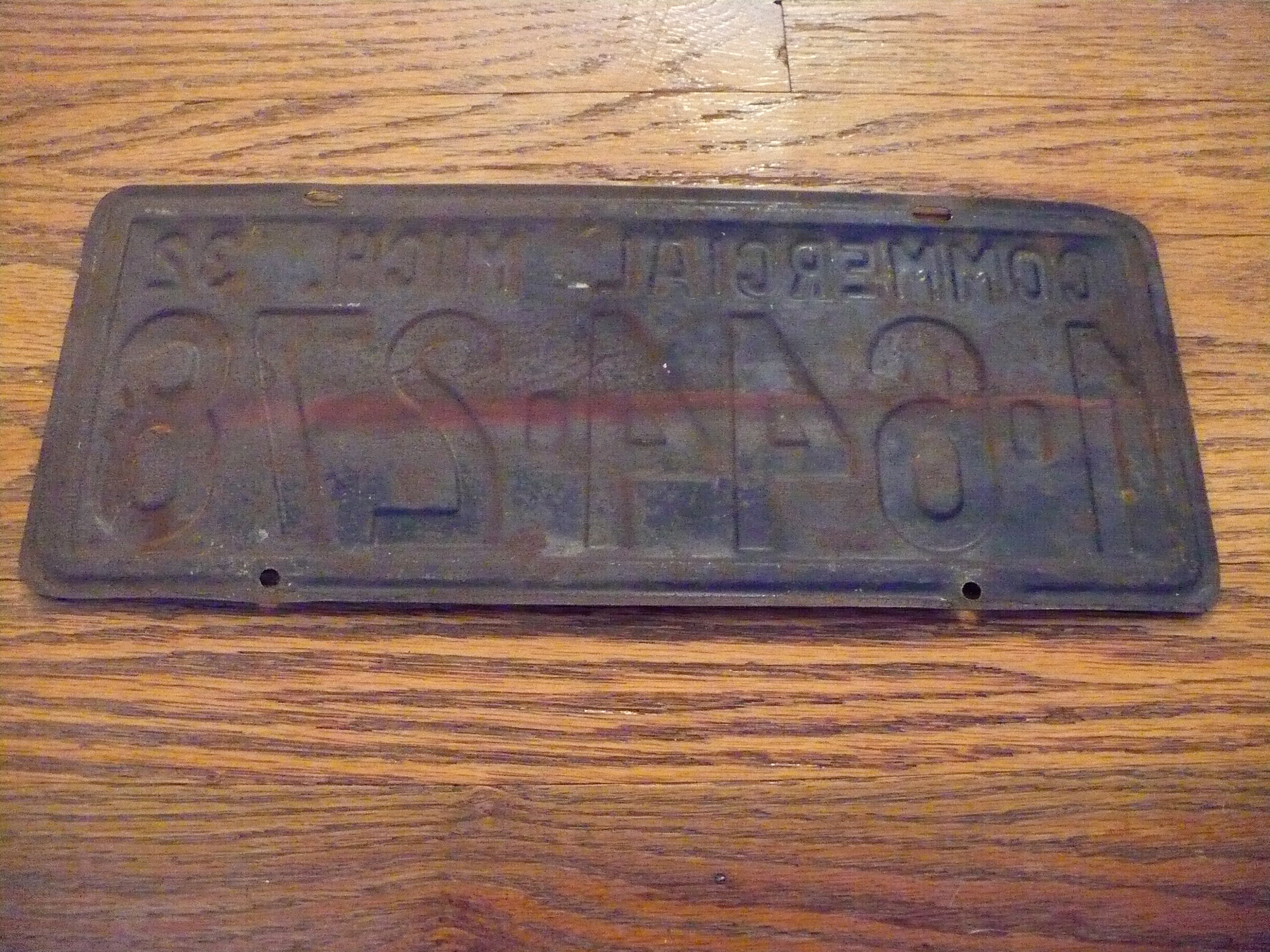 1932 Michigan Commercial License Plate - Etsy
