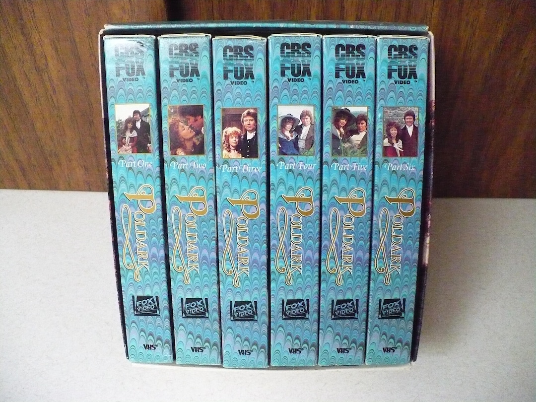 VHS Tapes - Poldark - Part 1-6 - Etsy