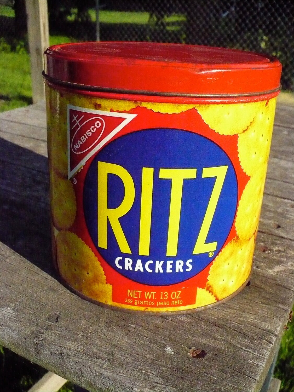 Ritz Cracker Tin 1977 - Etsy
