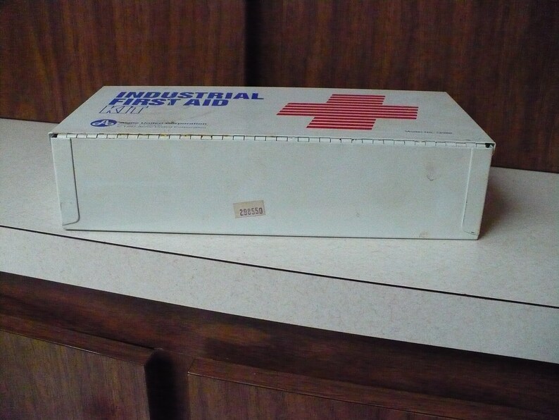 Industrial First Aid Kit - Hangable Metal Box - Etsy
