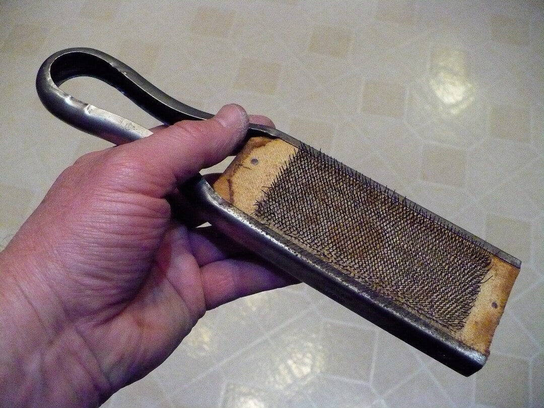 Disston Metal Handled File Card / Cleaning Brush - Etsy