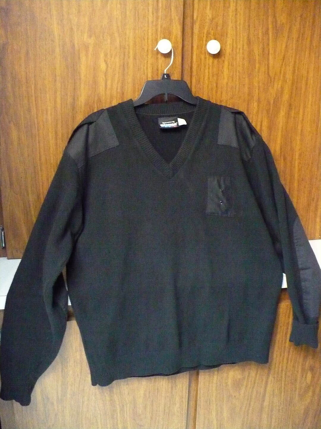 Black Commando Sweater by Blauer of Boston, Massachusetts - Man's XL - Etsy