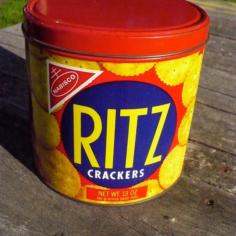 Ritz Cracker Tin - Etsy