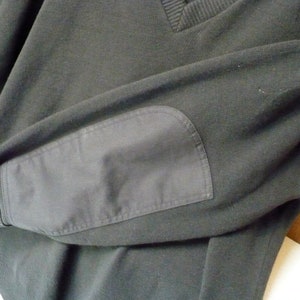 Black Commando Sweater by Blauer of Boston Massachusetts | Etsy