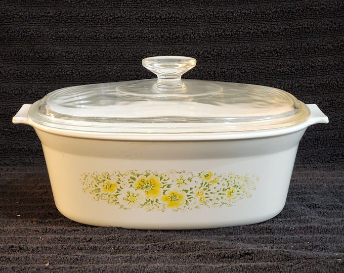 Vintage Corning Ware April Casserole Baking Dish 1.5 Quart and Original ...