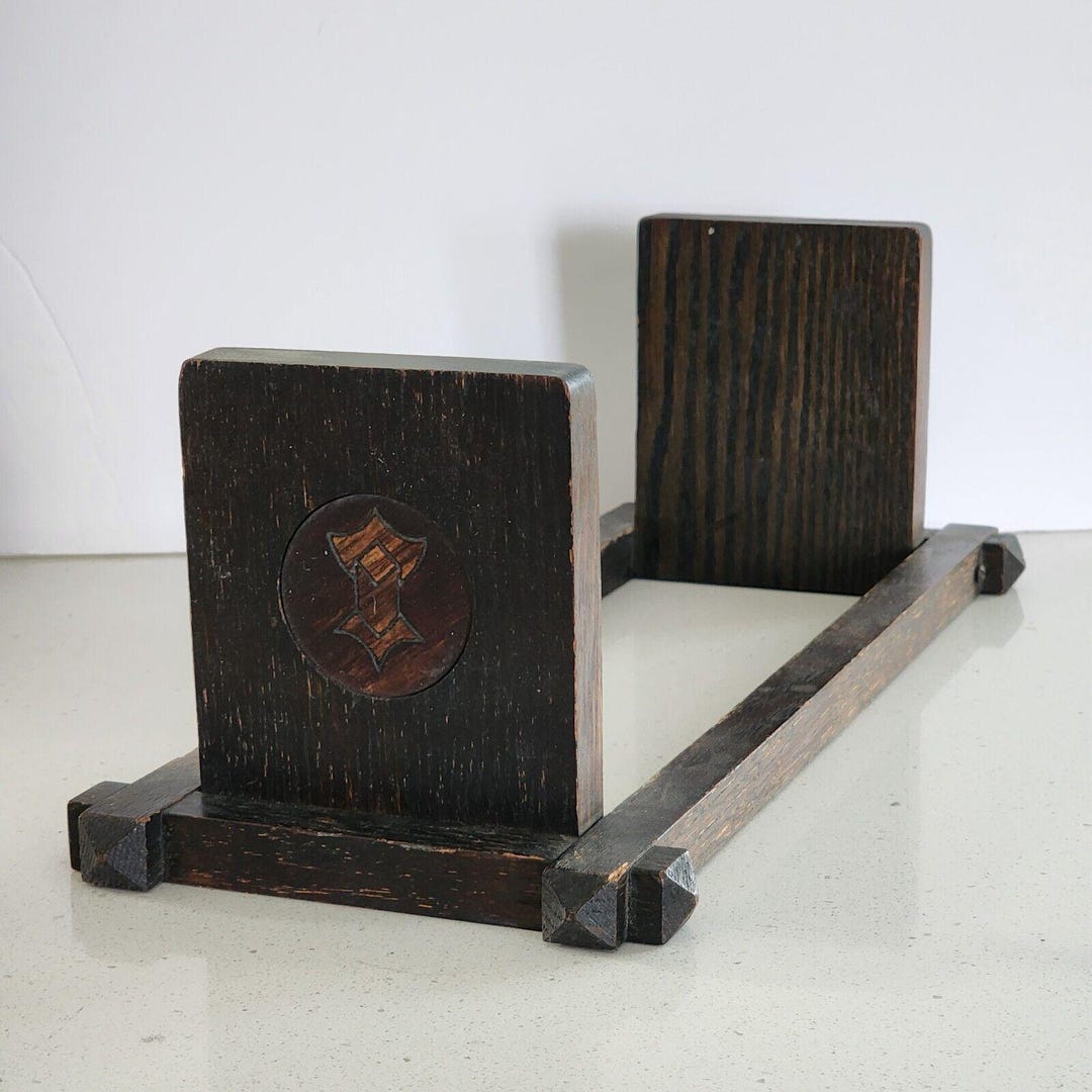 Antique 1930s Lakeside Crafts Shop Folding Book Rack Book Ends - Etsy