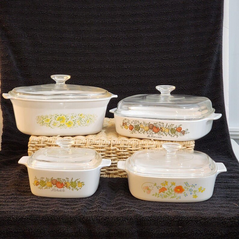 Vintage Corning Ware April Casserole Baking Dish 1.5 Quart and Original ...