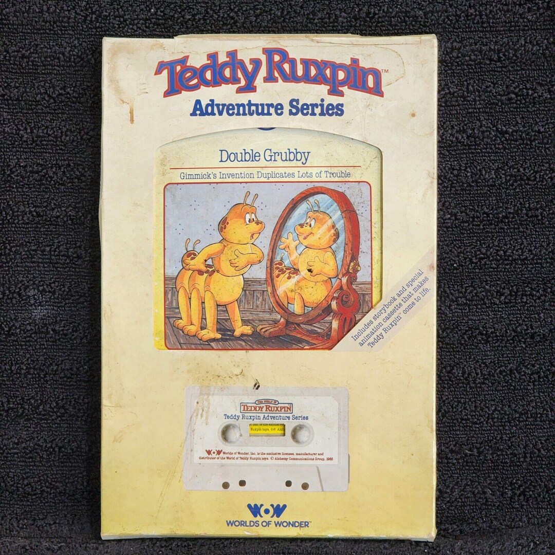 TEDDY RUXPIN Double Grubby by Will Ryan (1985, Hardcover) - Etsy