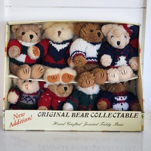 NEW in Box - Jointed Teddy Bear Collection - Chrisha Creations - Toy or ...