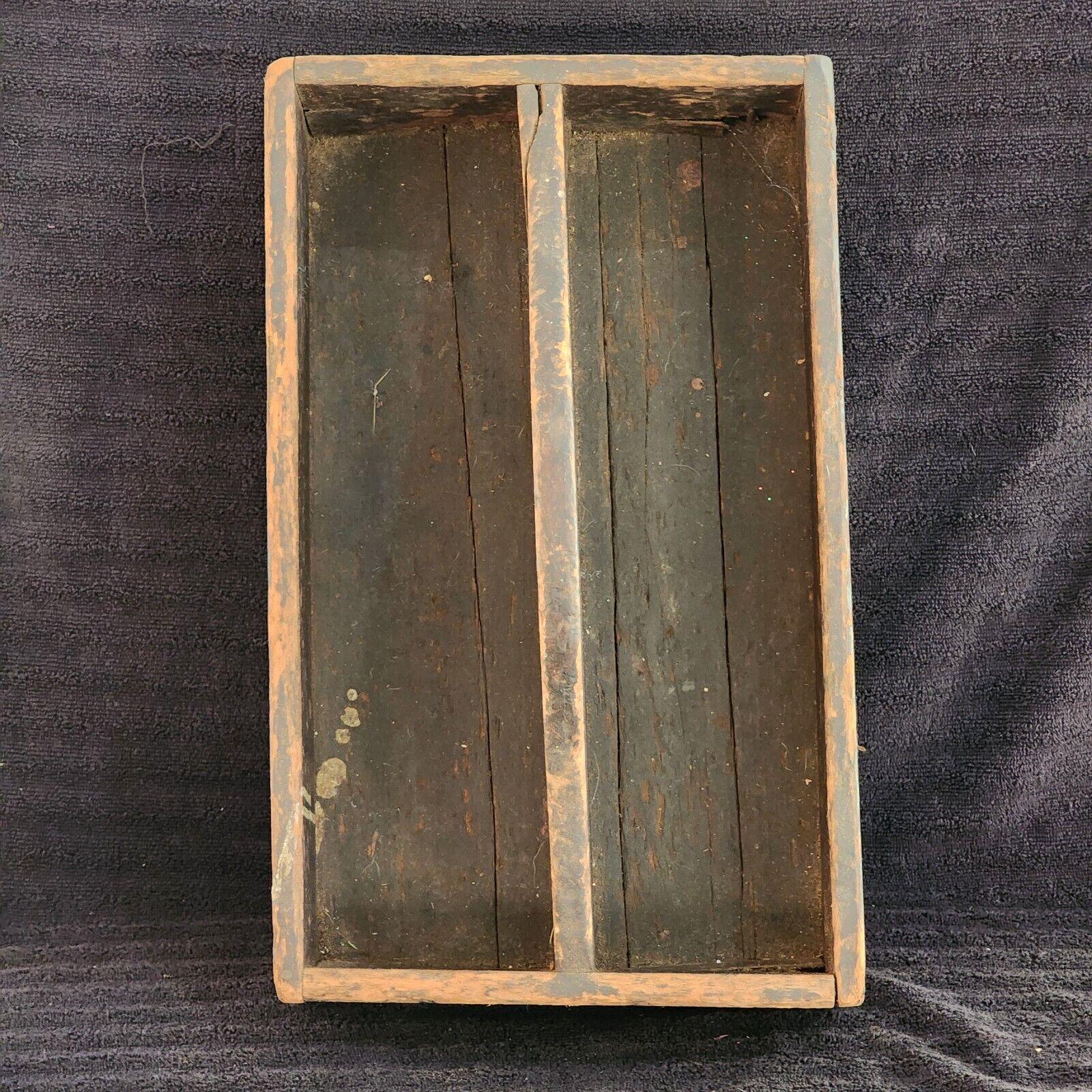 Antique Primitive Wooden Carrier Caddy Box Handle Farmhouse Decor - Etsy