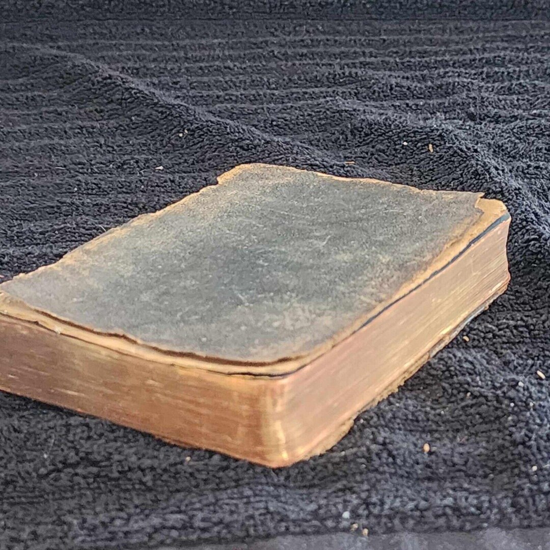 1910 Swedish Sunday School Book - Stockholm - Gamla Testament - Leather ...