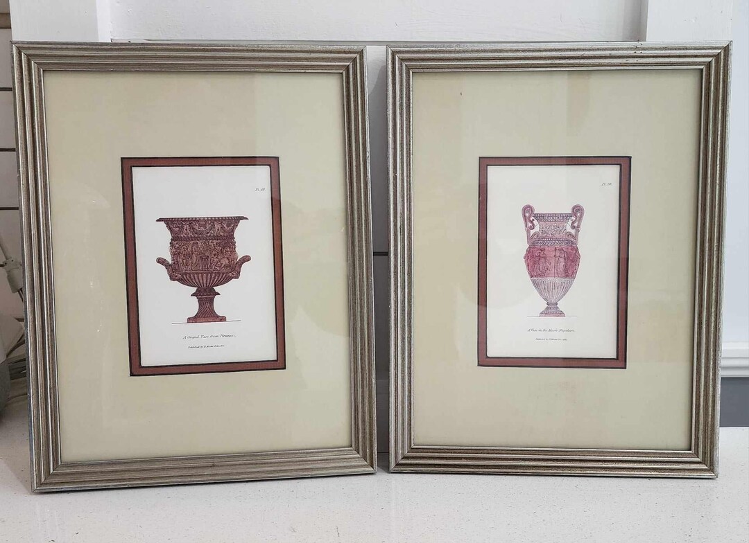 Henry Moses "a Grand Vase From Piranesi" and "a Vase From the Musee ...