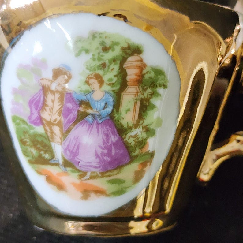 Antique 1900-40 Empress by Haruta Porcelain Japan Tea Set - 15 Pc ...