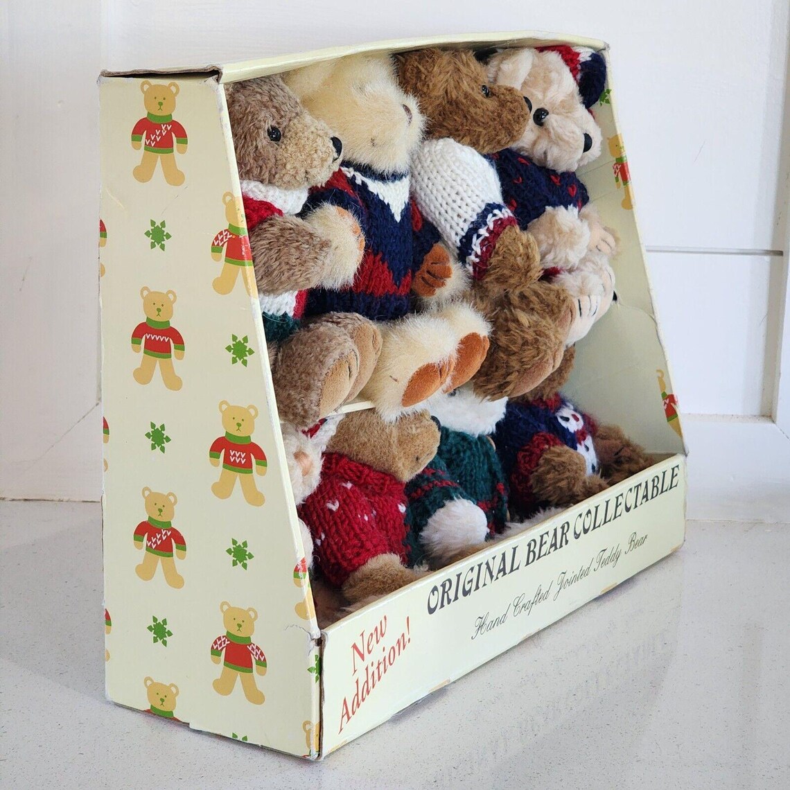 NEW in Box - Jointed Teddy Bear Collection - Chrisha Creations - Toy or ...