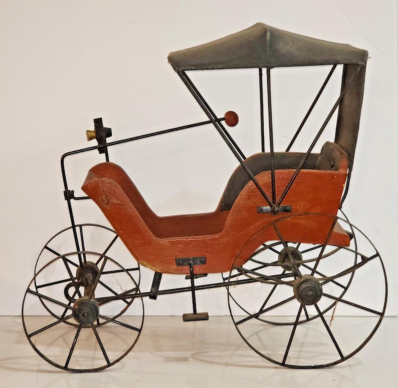 Duryea Car Model First Horseless Carriage 1893 Wood Metal Coach - Etsy