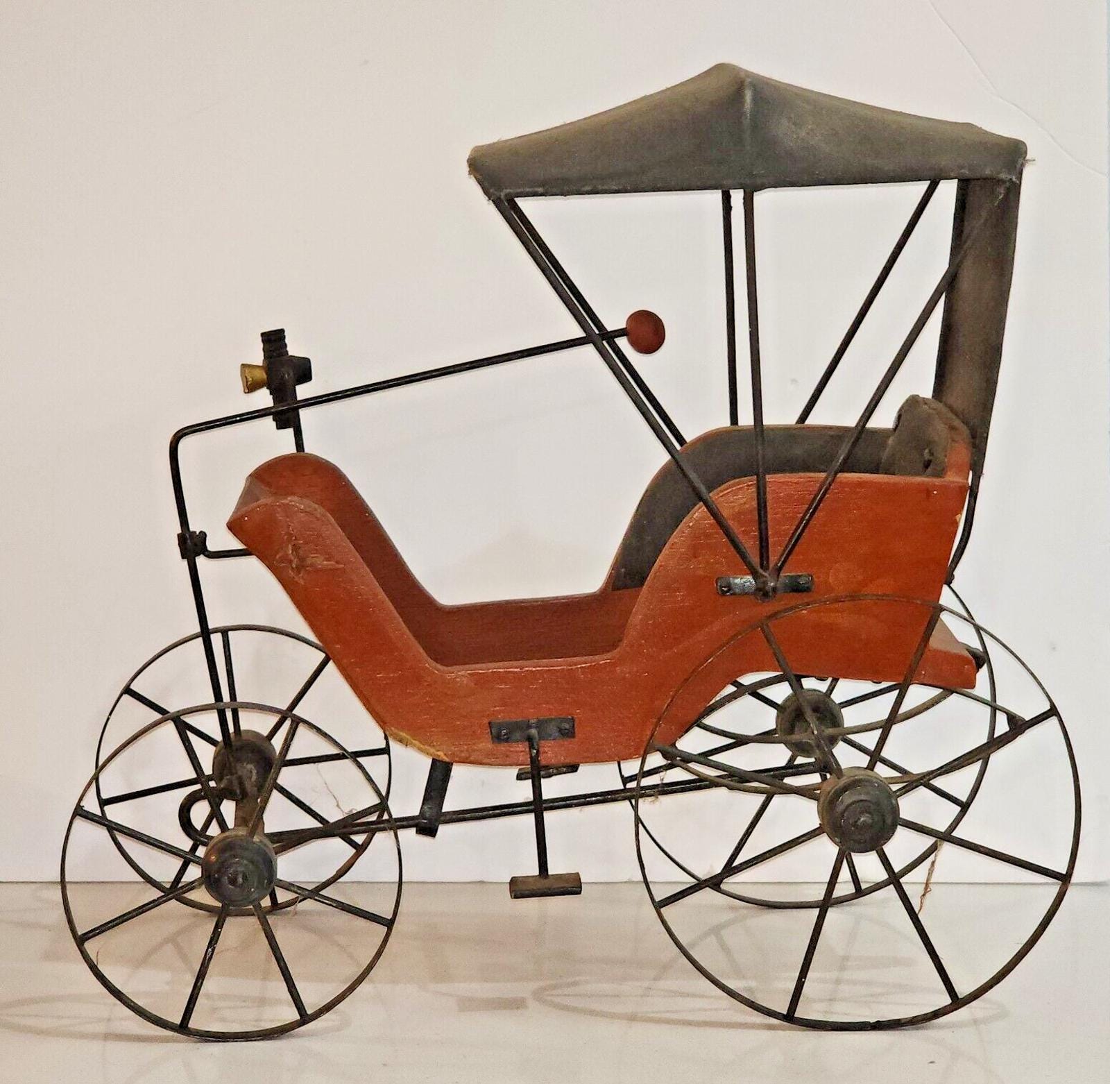 Duryea Car Model First Horseless Carriage 1893 Wood Metal Coach - Etsy