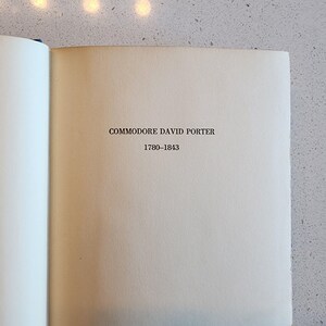 Commodore David Porter 1780-1843 By, Archibald Douglas Turnbull - 1929 ...